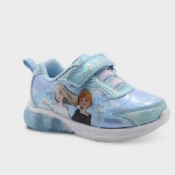 Disney | Shoes | Disney Toddler Girls Frozen Anna Elsa Lighted Athletic ...
